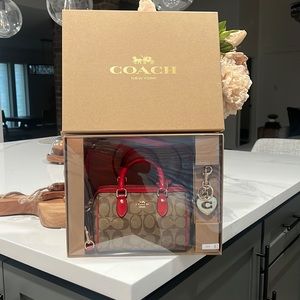 Bags | Coach Boxed Mini Rowan Crossbody | Poshmark
